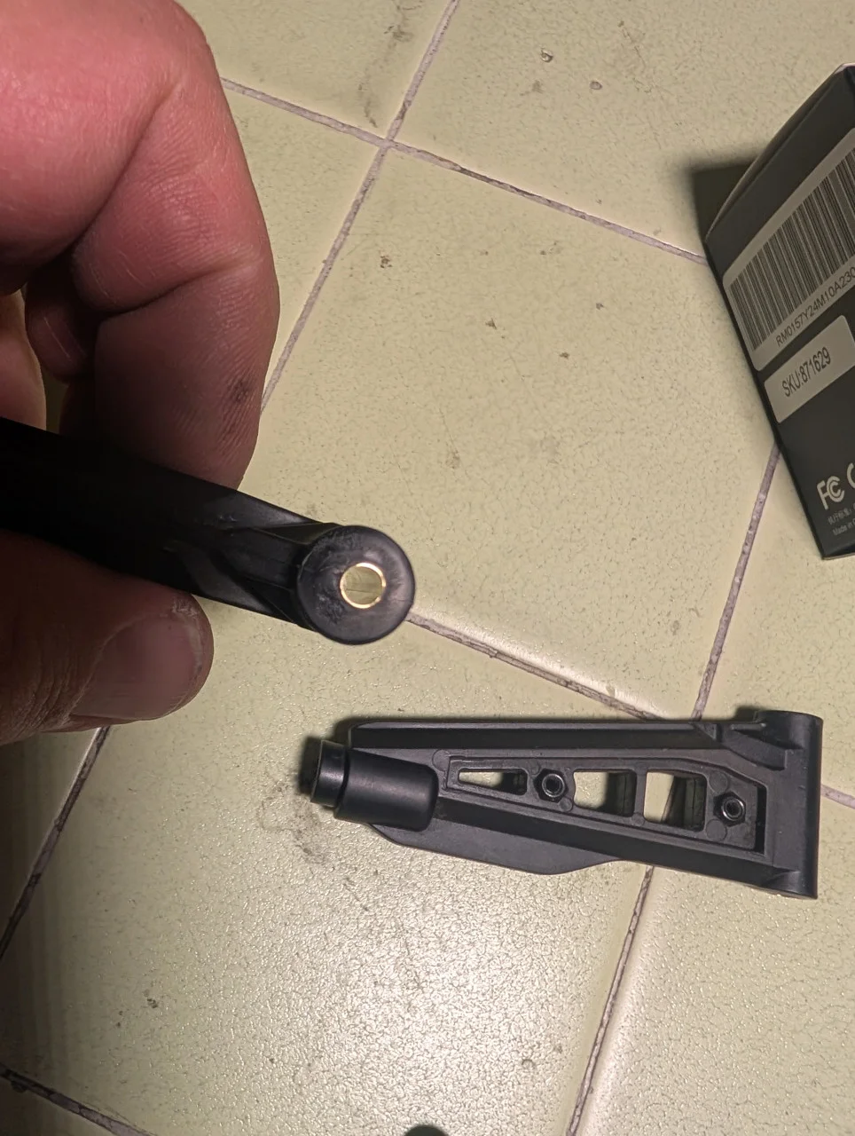 Repairing a split upper front suspension arm | Corally RC Forum