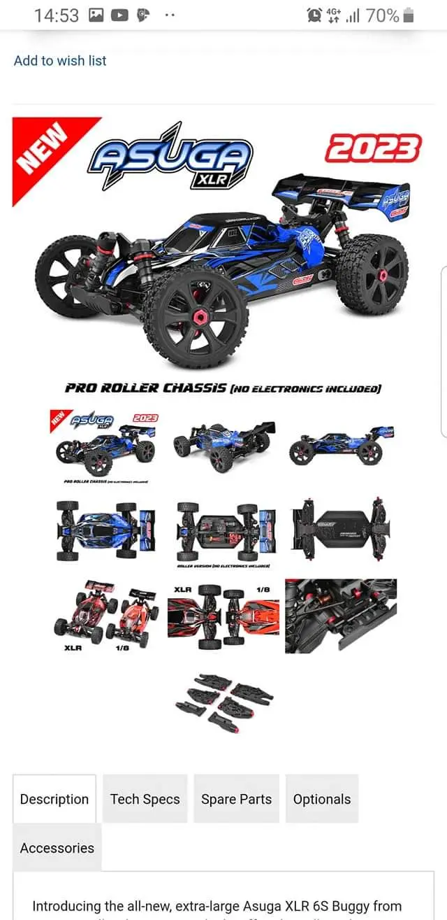 Asuga - New Asuga XLR roller/RTR | Corally RC Forum